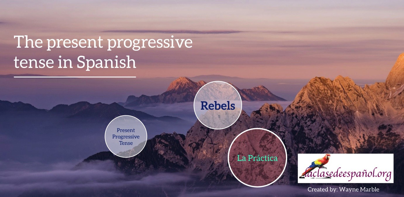 Module 5.3: The Present Progressive Tense – Laclasedeespañol.com